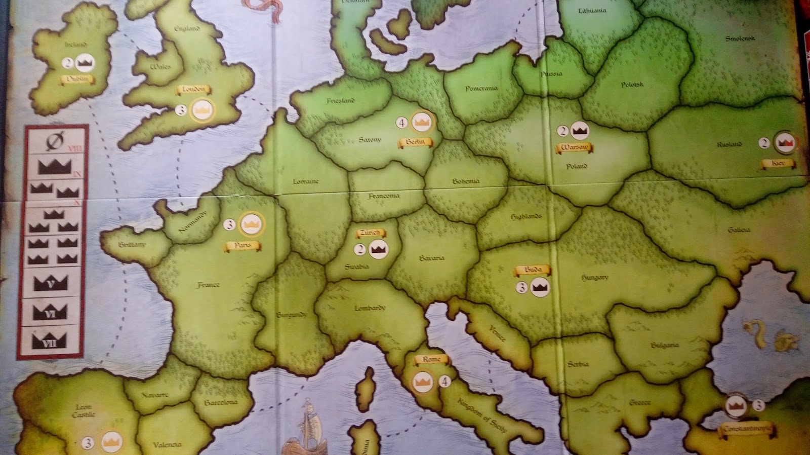 桌遊說: RISK Europe