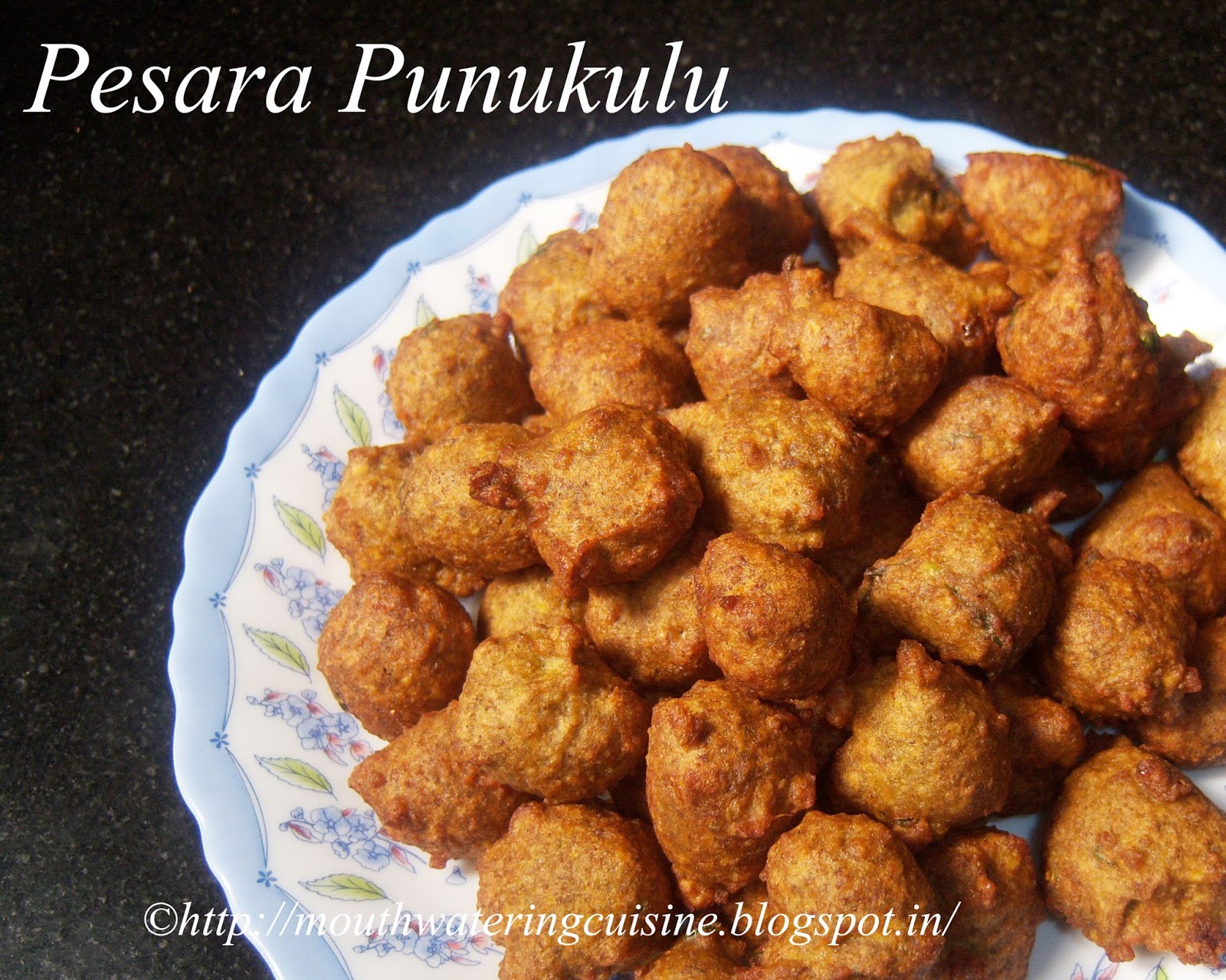 Pesara Punukulu -- How to make Pesara Punukulu Recipe - E.A.T ...