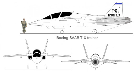 WARFARE Blog: BOEING/ SAAB T-7A RED HAWK. A futura capacidade de ...