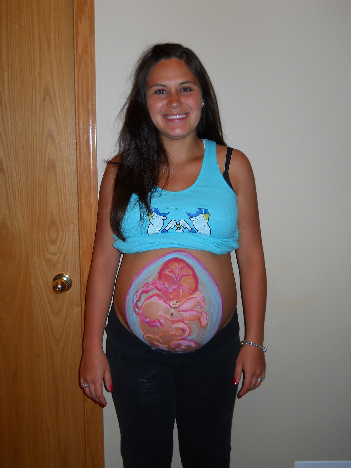 Living Life to the Max: Mother's Day Belly Mapping: 28 weeks--Hello 3rd ...