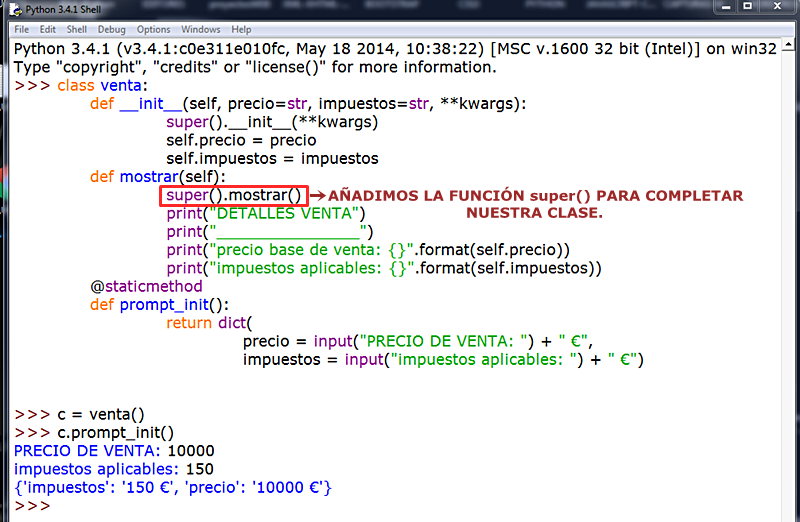 APRENDER A PROGRAMAR CON PYTHON: SUPUESTO 2