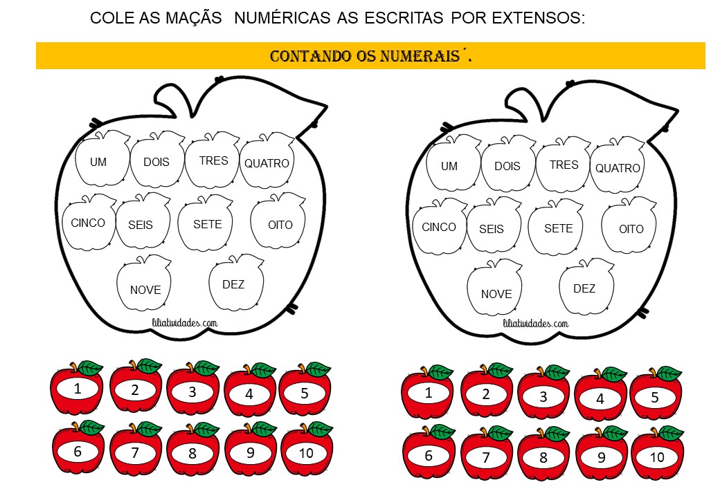 MAÇÃ NUMÉRICA