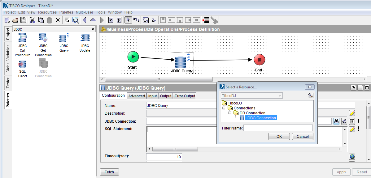 Mule ESB Tutorials: JDBC Palettes and Group Activity in Tibco BW Mule ESB Tutorials: JDBC Palettes and Group Activity in Tibco BW