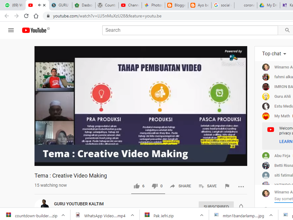 Ayo belajar menulis...: Tutorial: Creative Video Making