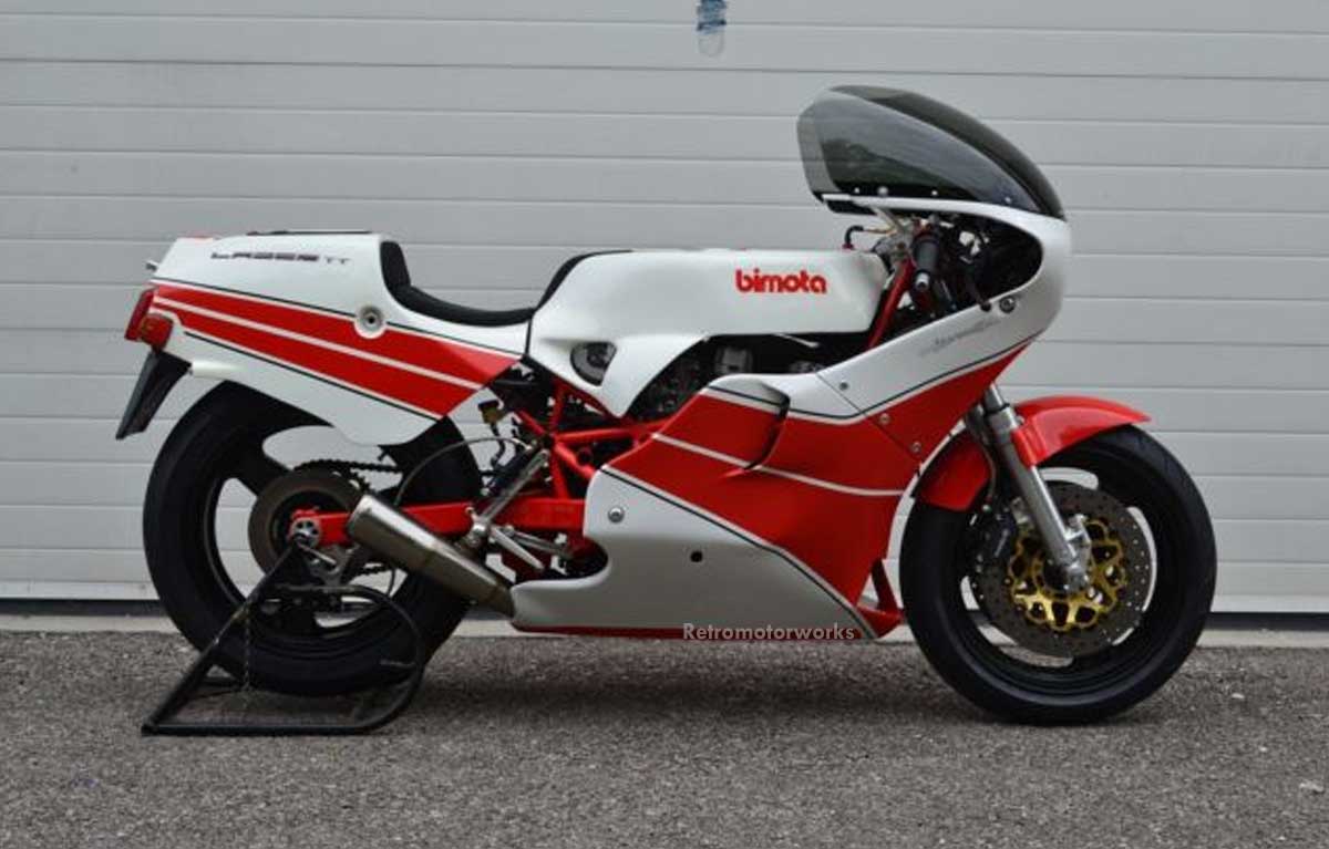 1983 Bimota KB2 600 Laser TT Super Rare Retro Sportbike - Yamaha Old ...