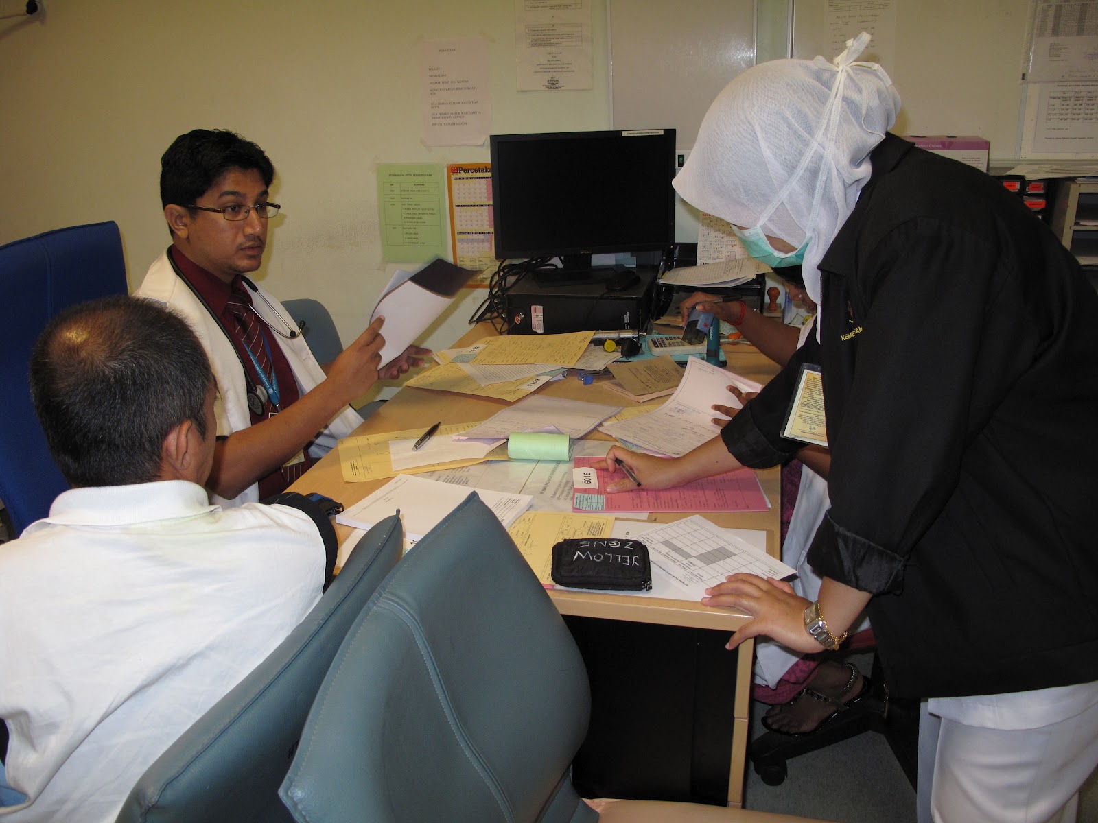 Jabatan Kecemasan & Trauma HoSHAS: Non-Critical Zone and Consultation rooms