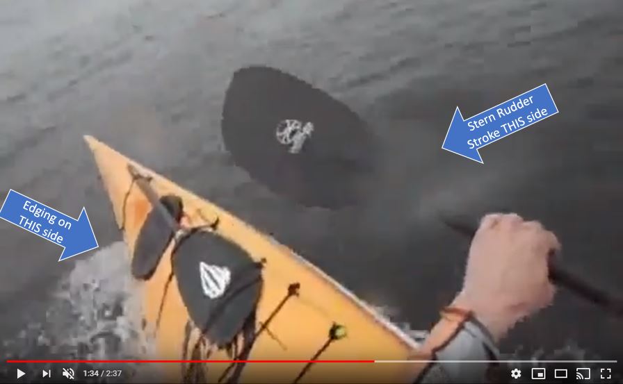 EnviroYak: Edging a Sea Kayak When Surfing - with Illustrations