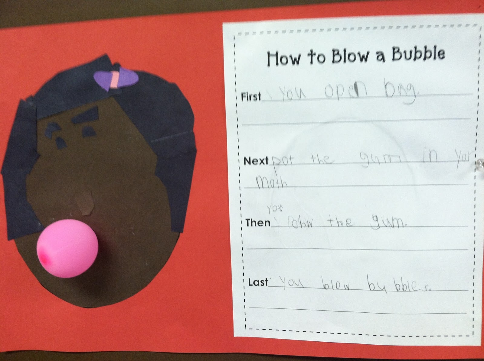 Kindergarten is a Hoot!: How-To Blow a Bubble