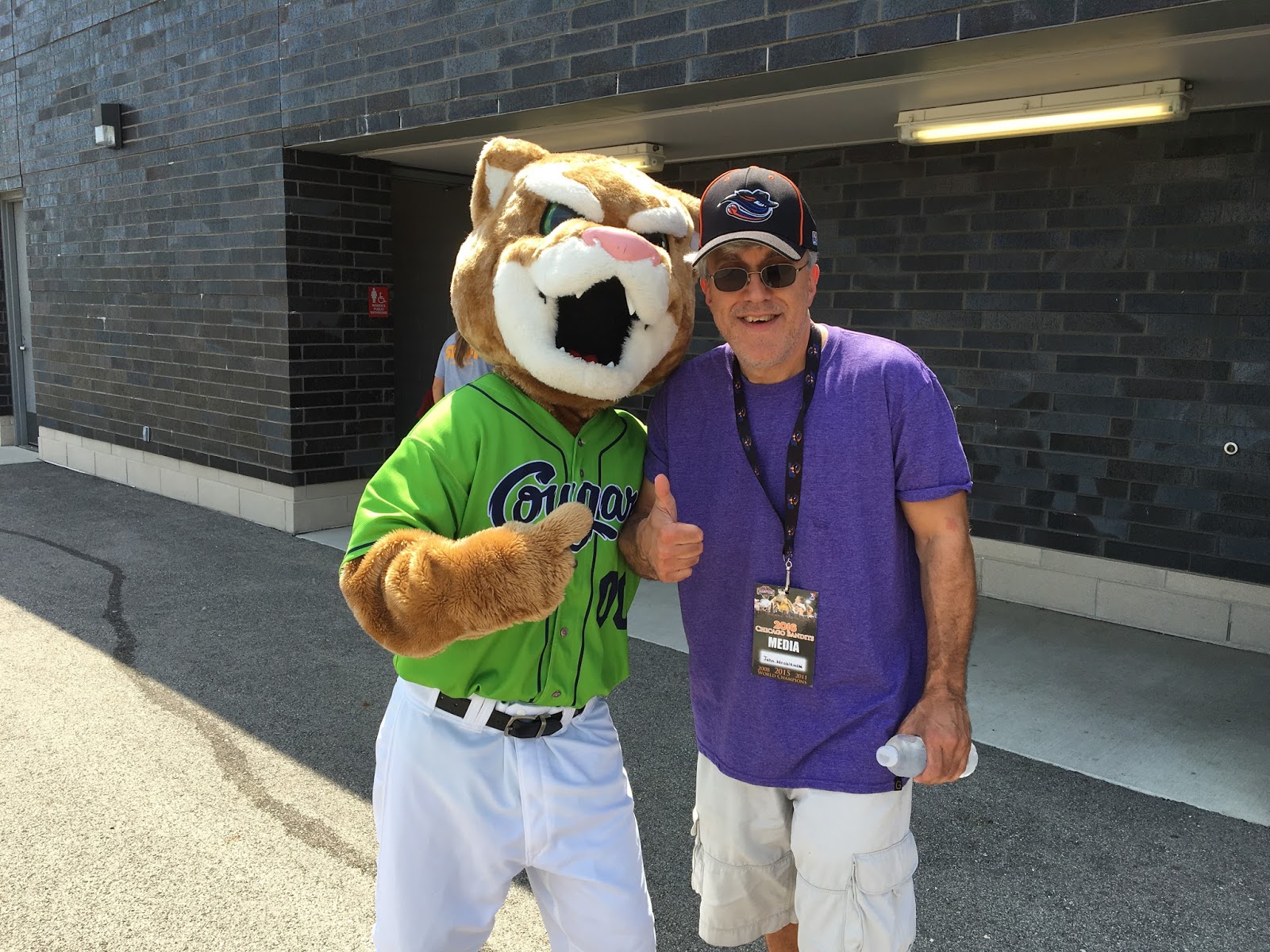 JOHNGY'S BEAT: Mascot Week: Ozzie T. Cougar of the Kane County Cougars