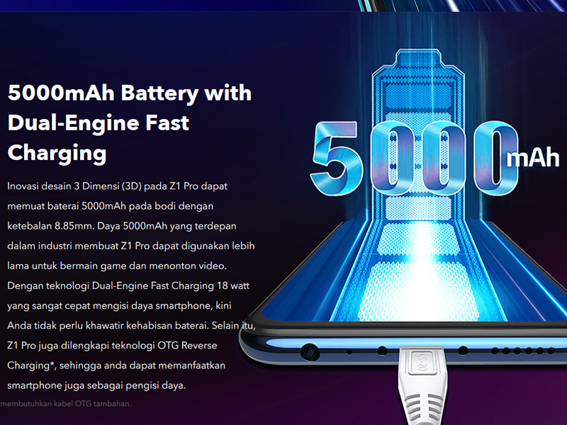 Tanya Jawab Vivo Z1 Pro - Sensors, IR Blaster, NFC, Wireless/Fast Charging, OIS/EIS, Score ...