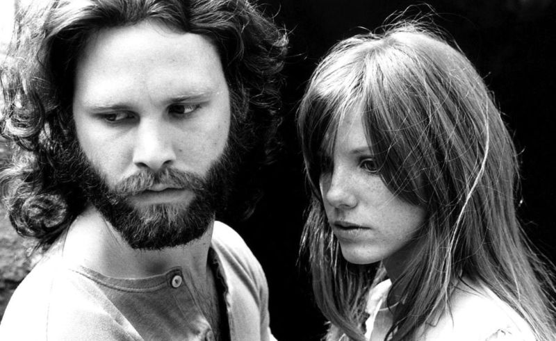 Jim Morrison and His Girlfriend Pamela Courson Taken by Edmund Teske in ...