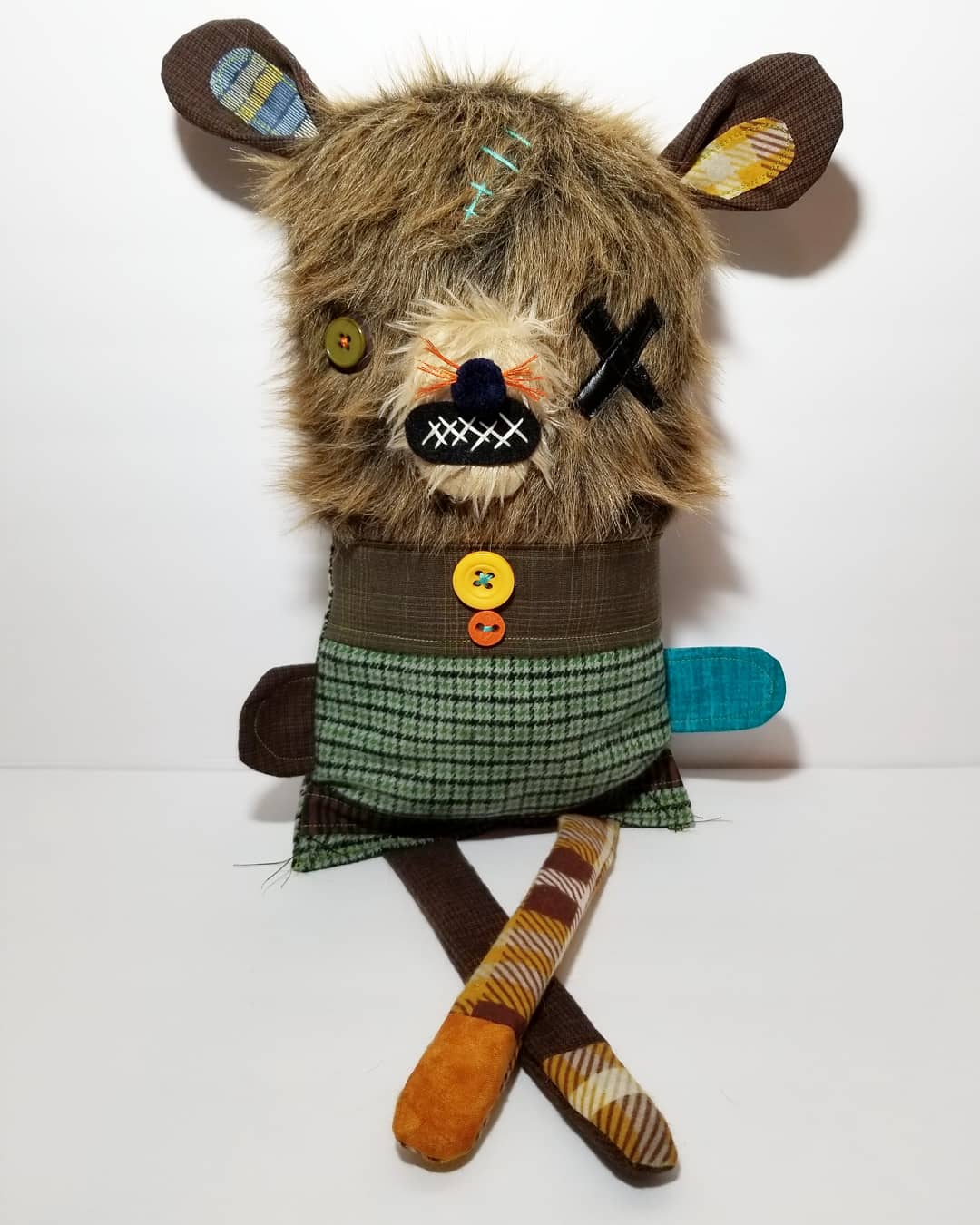 Junker Jane Monster Art Dolls: New! Monster Bertie Bertram