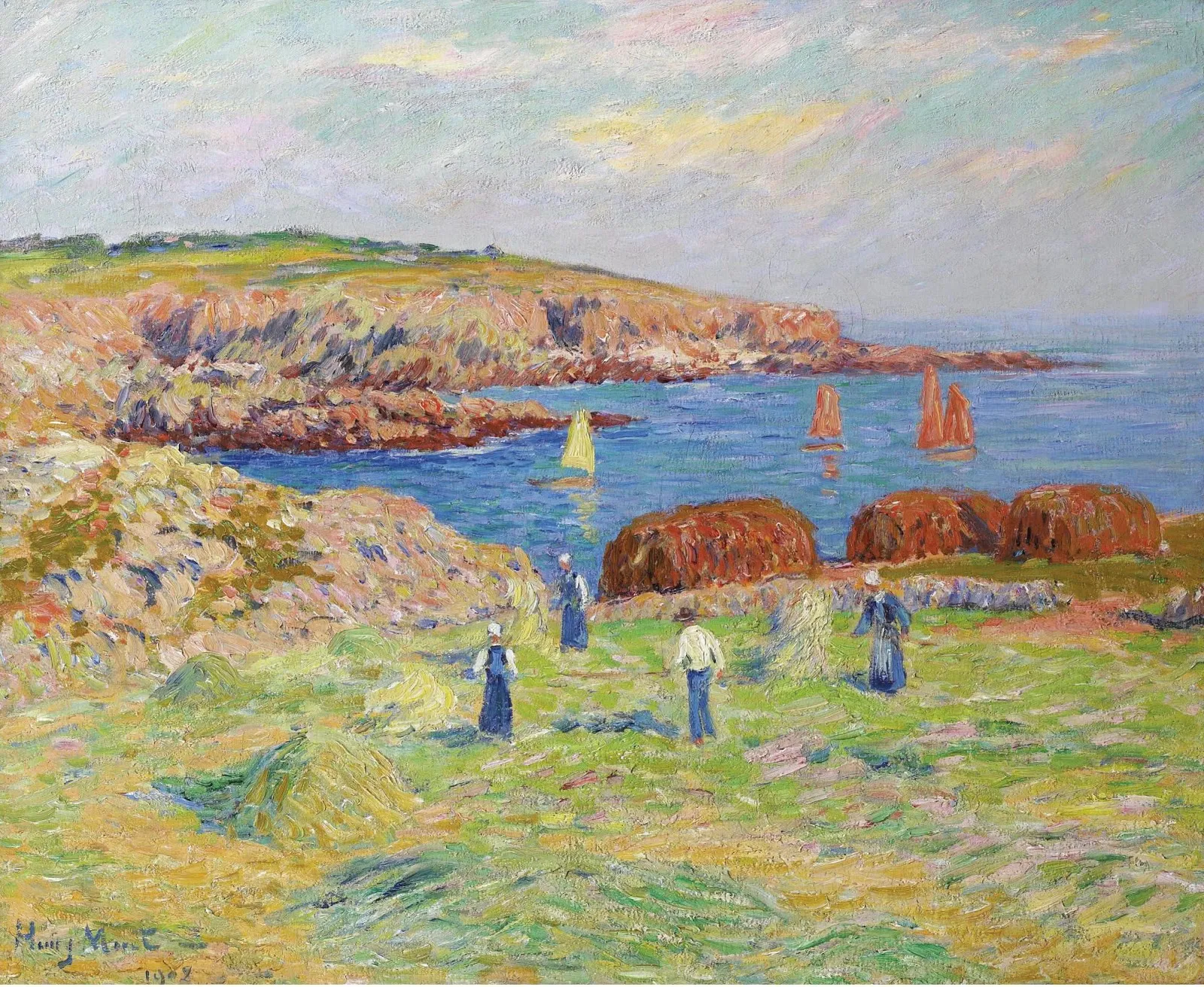 Henry Moret (1856-1913) | Impressionist painter | Tutt'Art@ | Pittura ...