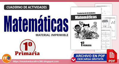 Cuaderno de MATEMÁTICAS con actividades 100% práctica