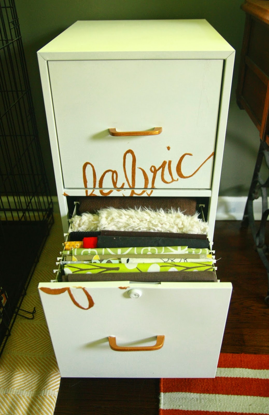 Over on Dover: Fabric Filing