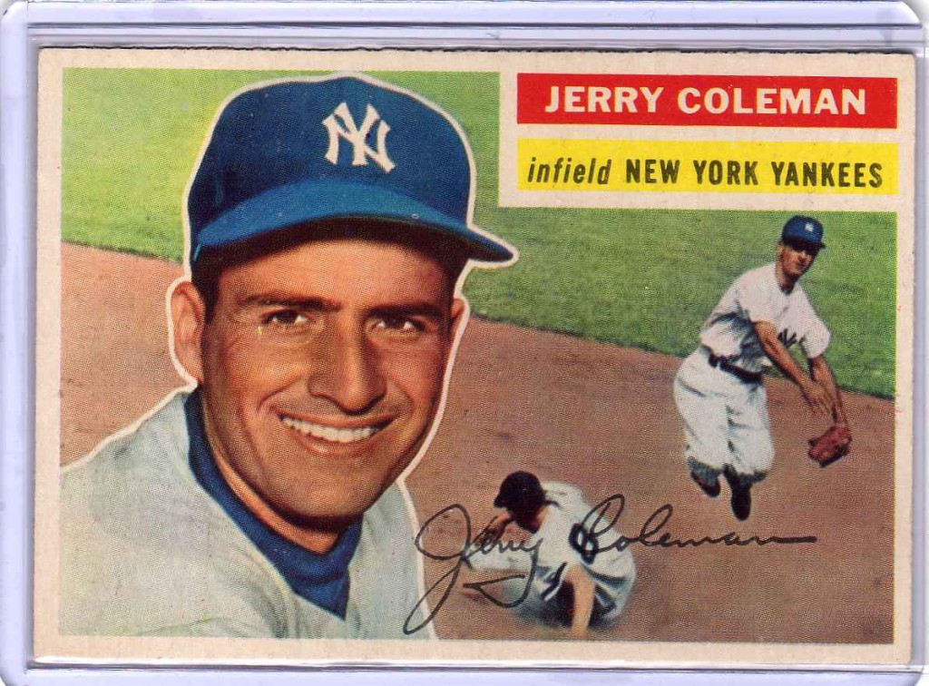 Brad's www.HistoryOfTheYankees.com Blog: REMEMBERING JERRY COLEMAN By ...