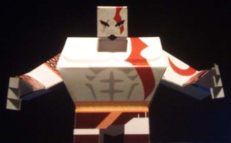 Papercraft - God of War Kratos - Papercraft4u | Free Papercrafts, Paper ...