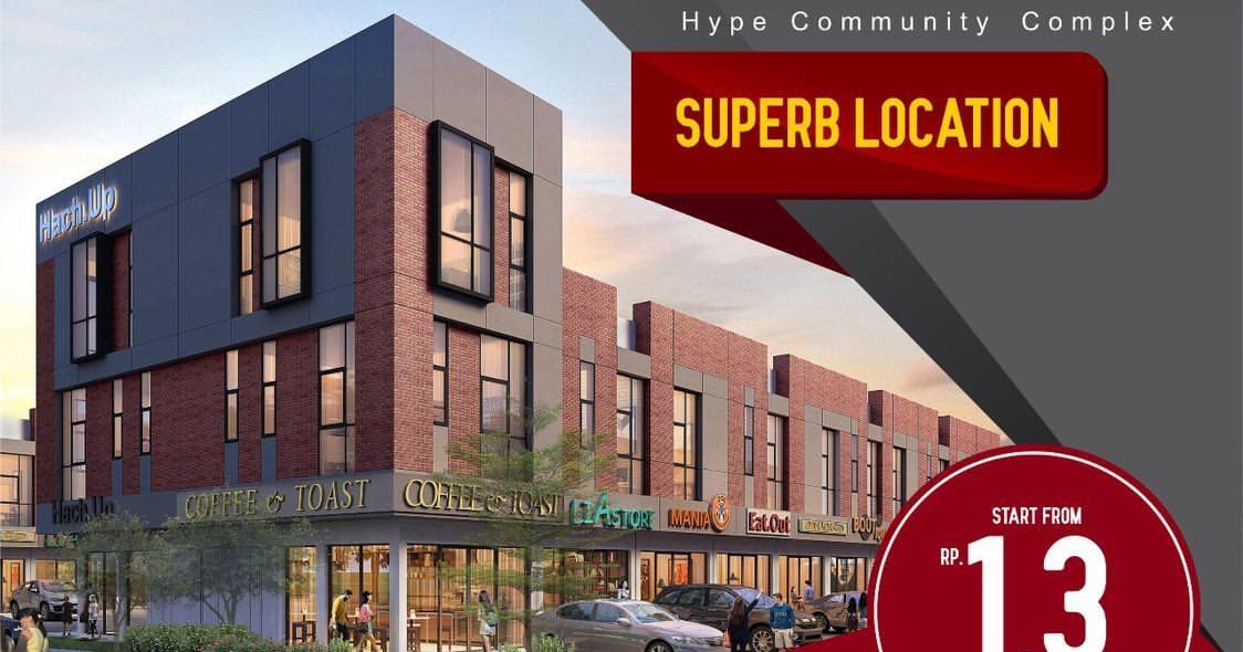 Ruko YC Hub BSD City New Hype Community Complex BSD Phase 3 Depan ...