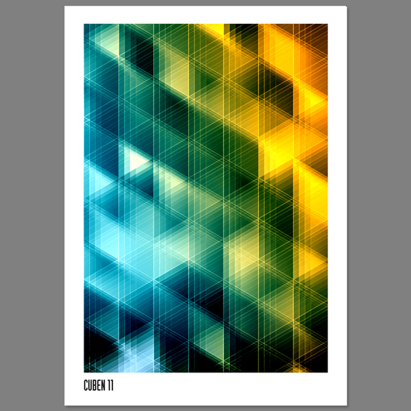 Flyer Goodness: Stimulating Geometrics by Simon Page