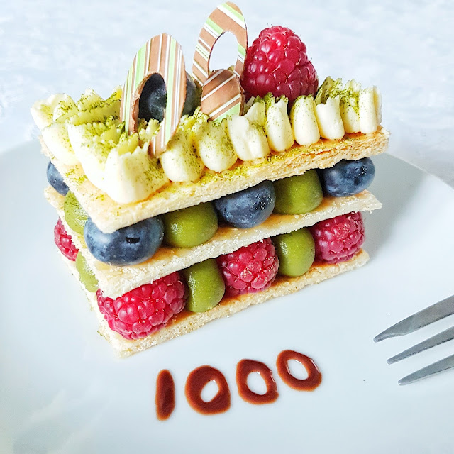 Berry Matcha Mille-Feuille – Recipe