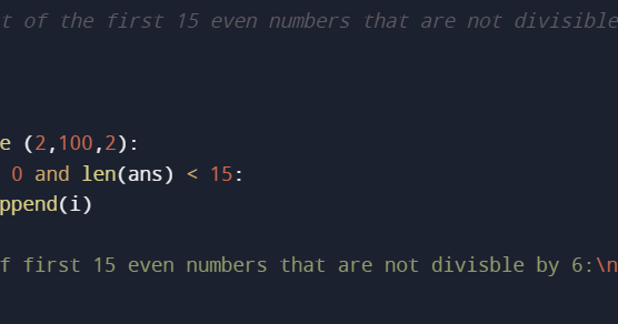 Geek4Tutorial.com: Python program to Create a list of the first 15 even ...