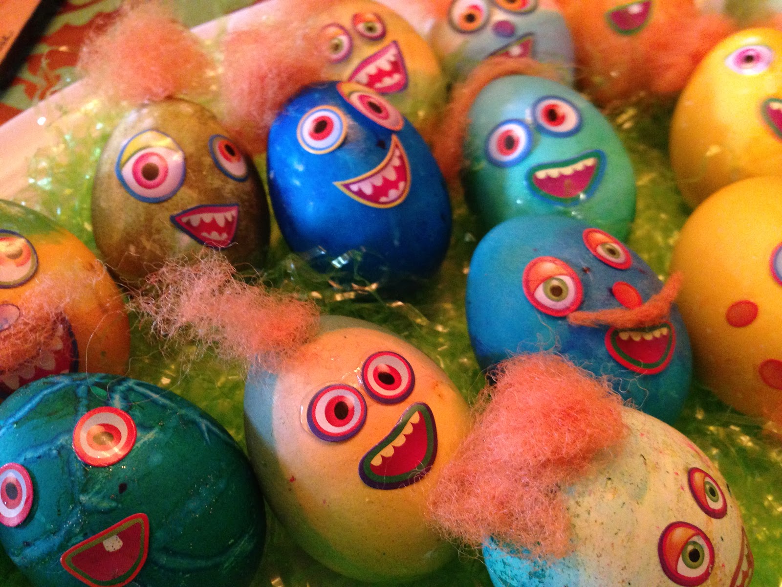 Patti's Creations: Monster Easter Eggs