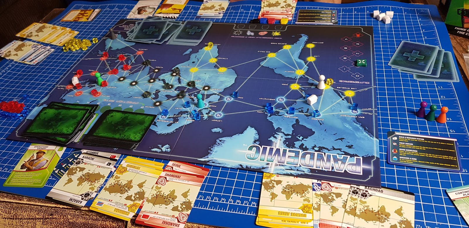 The Brick Castle: Pandemic Family Board Game Review (Age 10+) Sent by ...