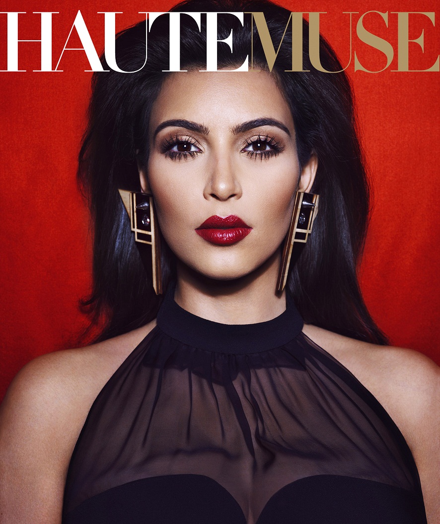 Kim Kardashian HQ Pics & Videos: Kim Kardashian for HauteMuse Magazine ...