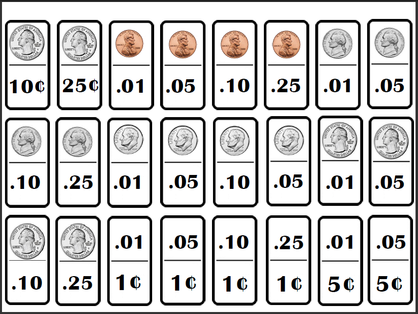 Empowered By THEM: Domino Money Set - Coins