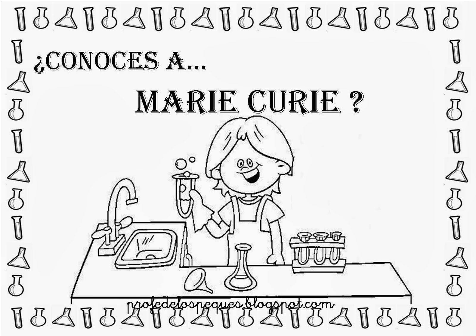 El Rincón de Raquelita: El Laboratorio de Marie Curie