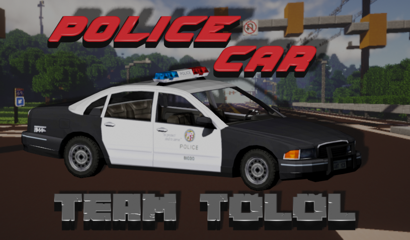 Police Car | Minecraft Addon - GAMING BLOG