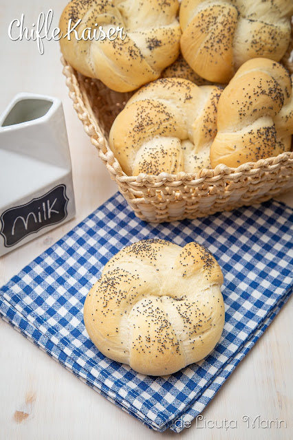 Din bucătăria mea: Chifle Kaiser