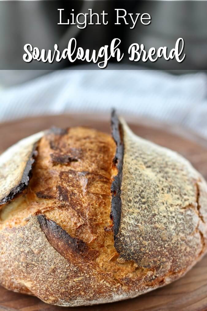 Light Rye Sourdough Bread | Karen's Kitchen Stories