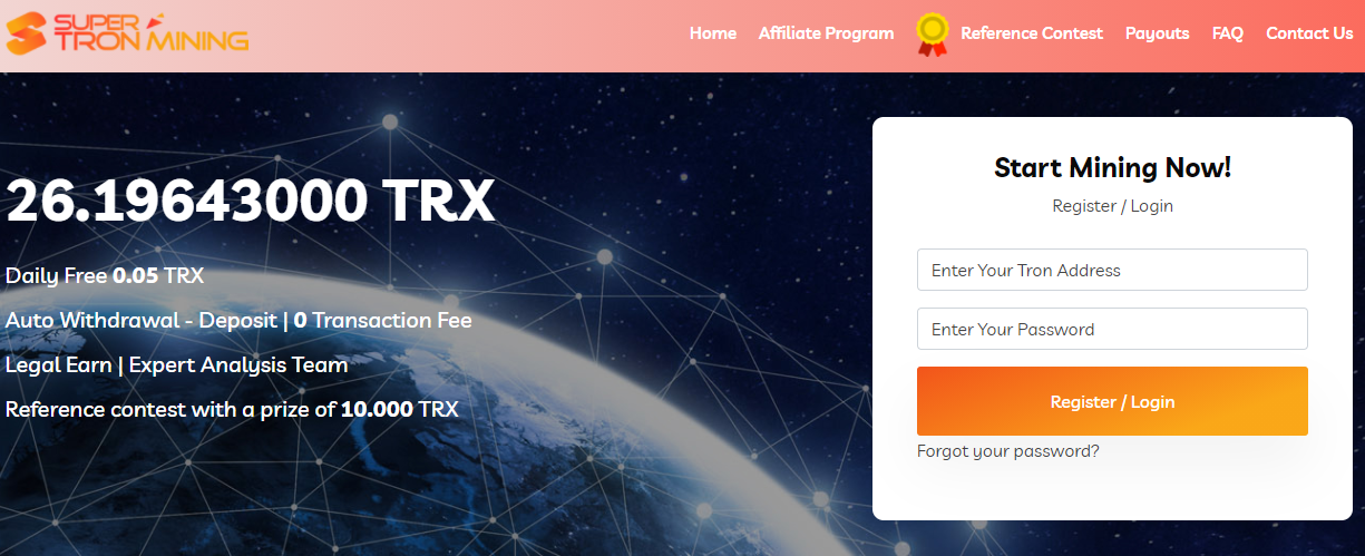 GANA TRON MINANDO EN LA NUBE SIN INVERTIR - SUPER TRON MINING
