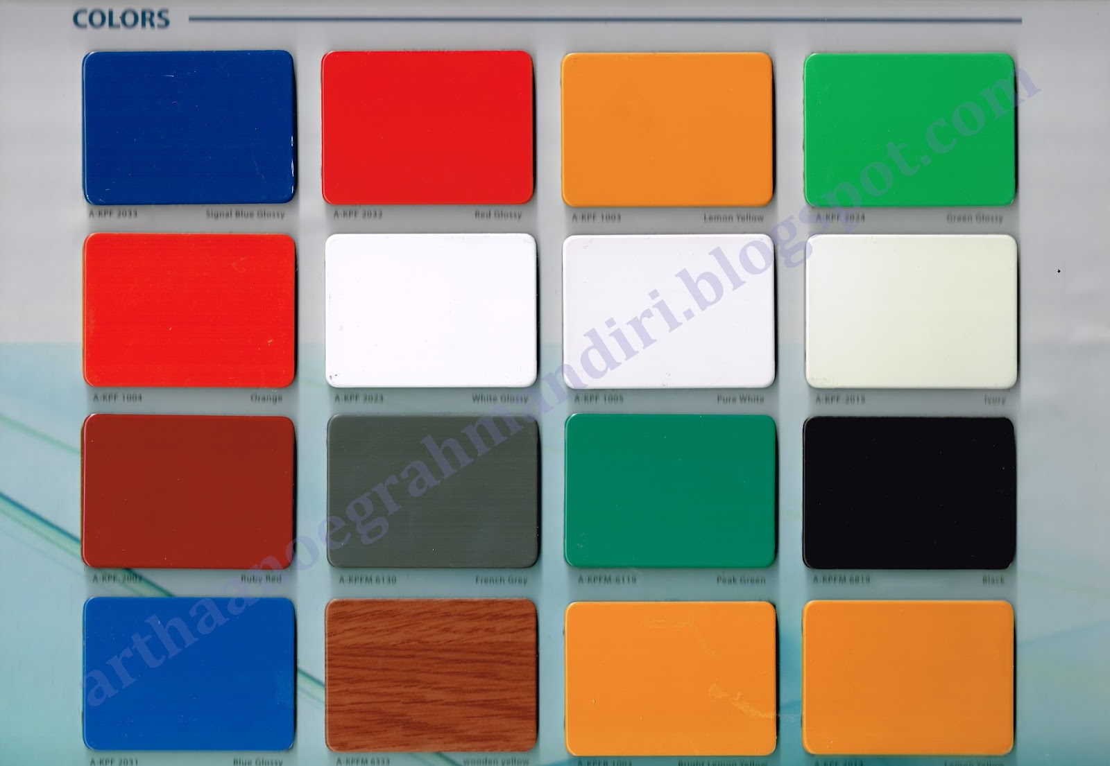 CV. ARTHA ANOEGRAH MANDIRI: ALUMINIUM COMPOSITE PANEL | ALCOPAN