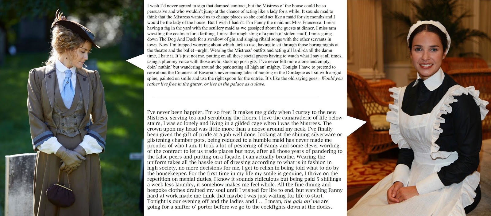 Ladies Becoming Maids: Some wonderful L2M captions!