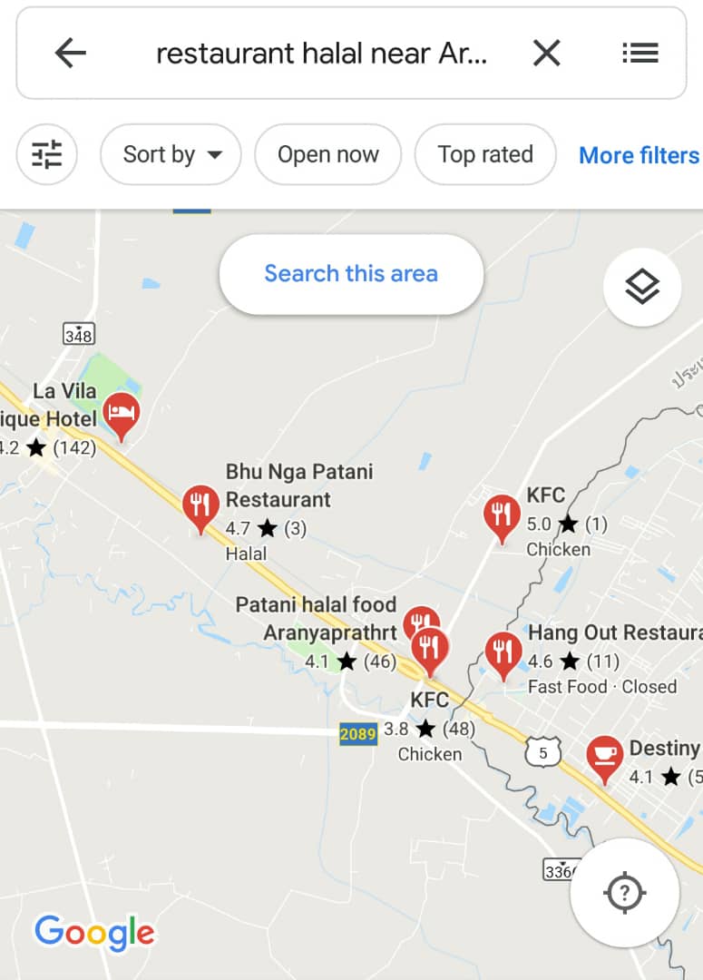 Cara mudah cari restaurant halal diluar negara guna Google Maps ...