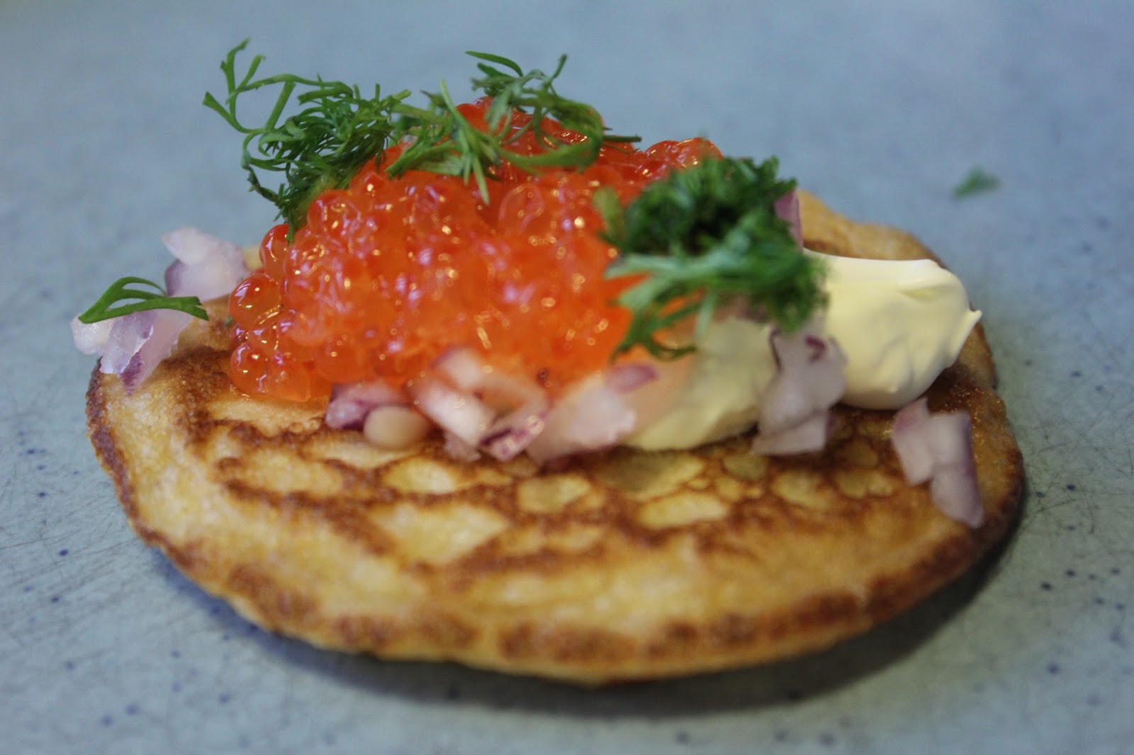 Mat och bak: Blinier