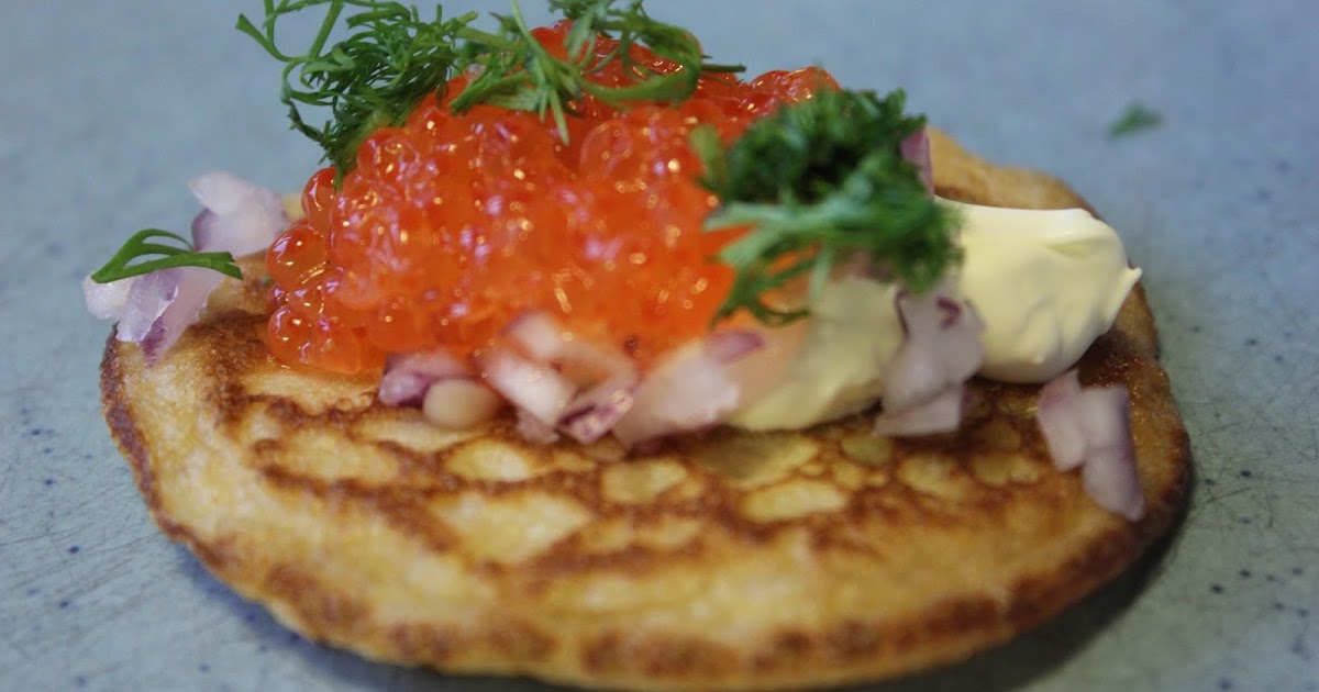 Mat och bak: Blinier