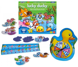 Mrs M's Toy Reviews: Orchard Toys Lucky Ducky Review