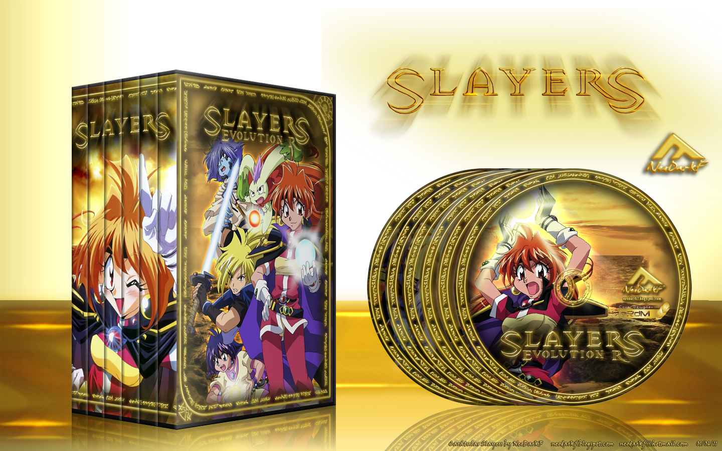 NeoDarkF: Carátulas Slayers (Reena y Gaudy)