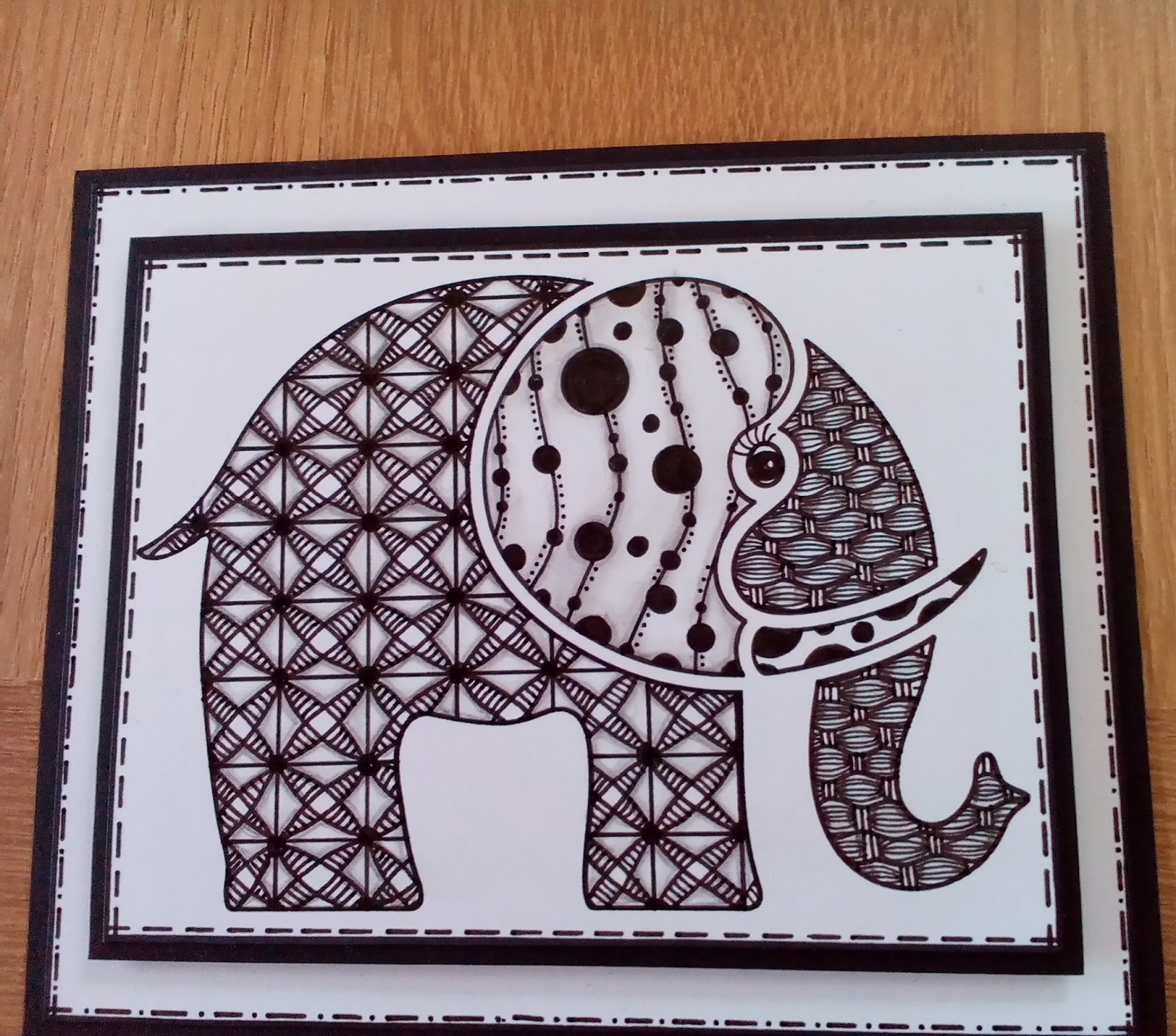 Paper Dreams...: Zentangle samples