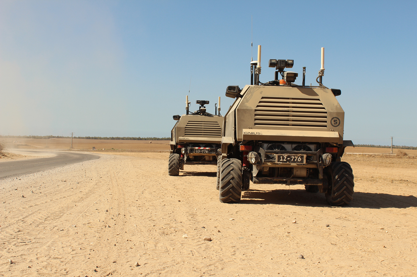 SNAFU!: Guardium UGV. World's first operational unmanned ground vehicle.