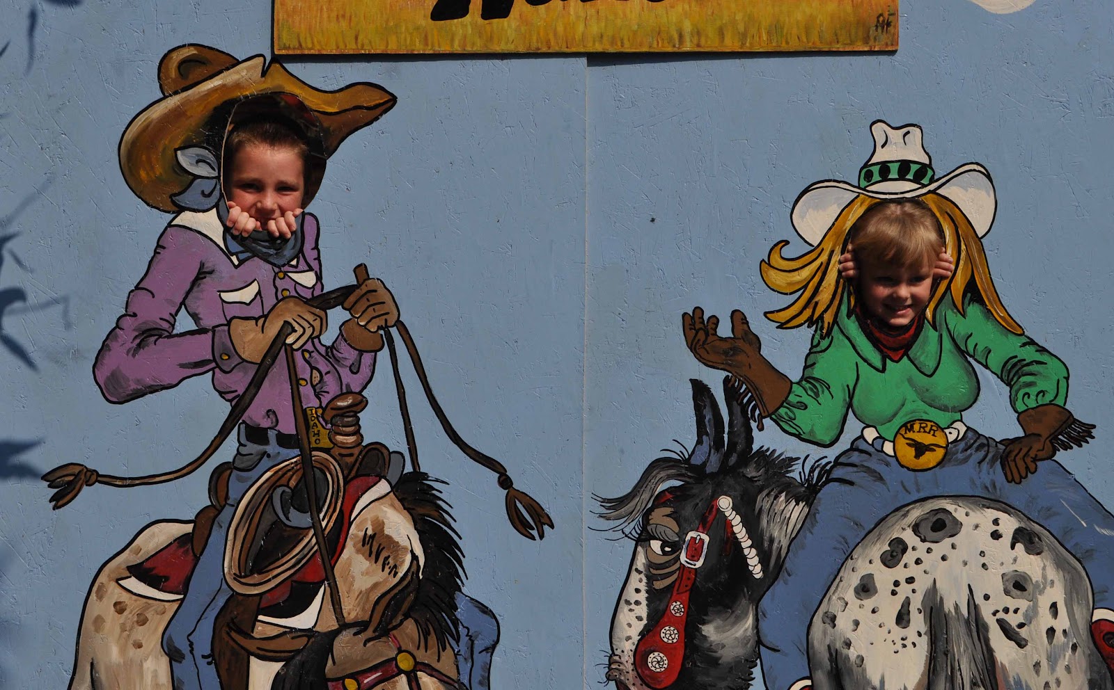 David & Gwen Schwieder Family: Cowboy Mark and Andrew's quilt