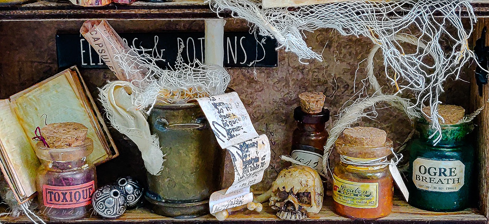 Miniature Apothecary - Henriëtte van Mierlo