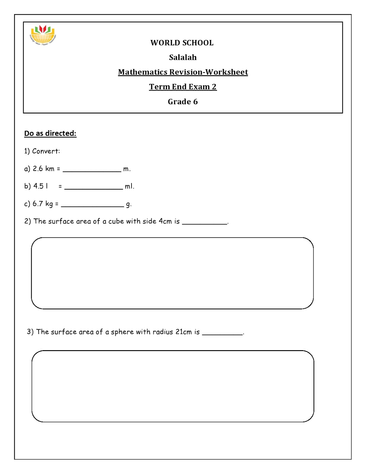 Birla World School Oman Revision Worksheets For Grade 6 As On 09 05 2019 birla-world-school-oman-revision-worksheets-for-grade-6-as-on-09-05-2019