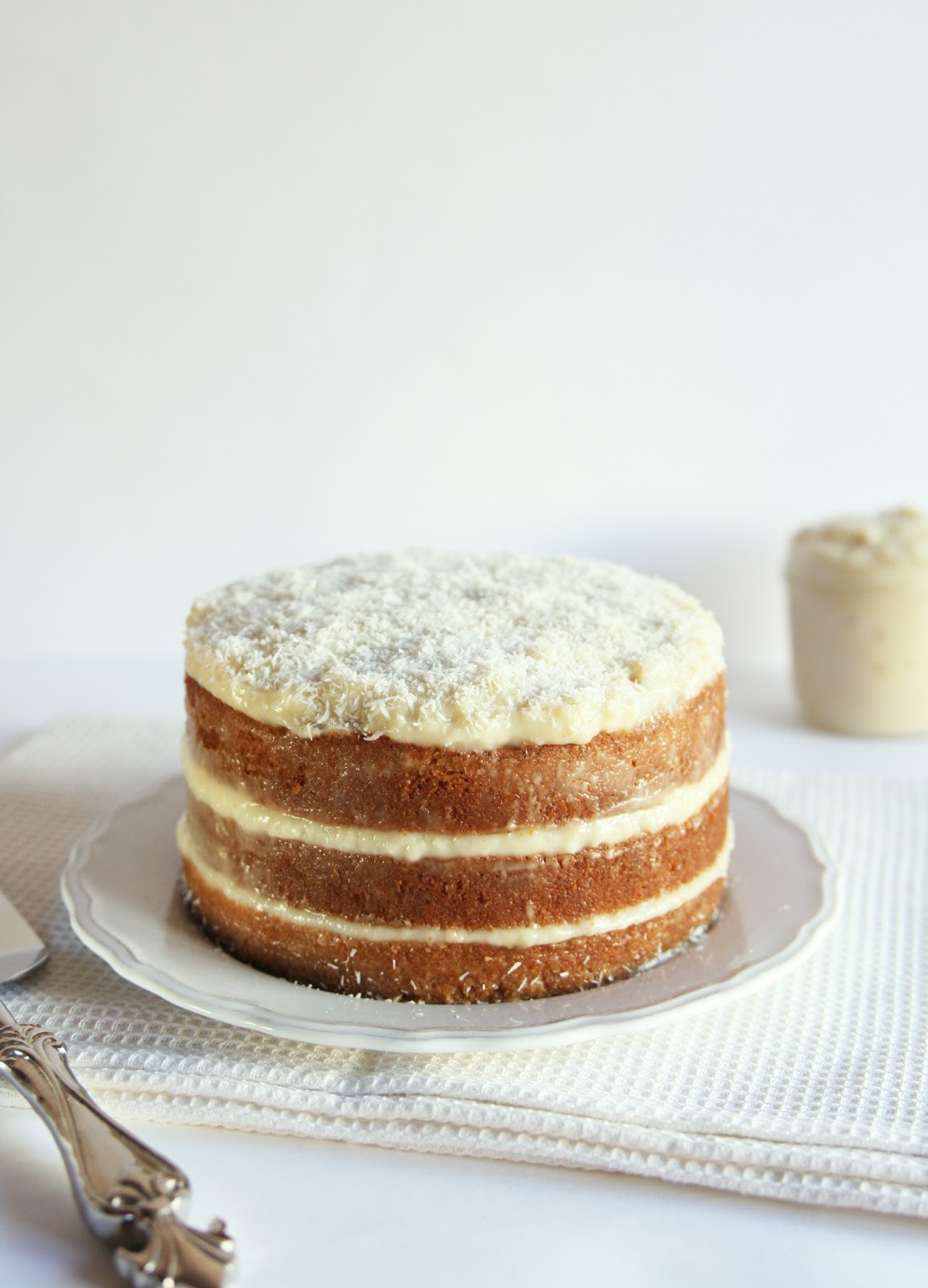 Double Lemon Naked Cake