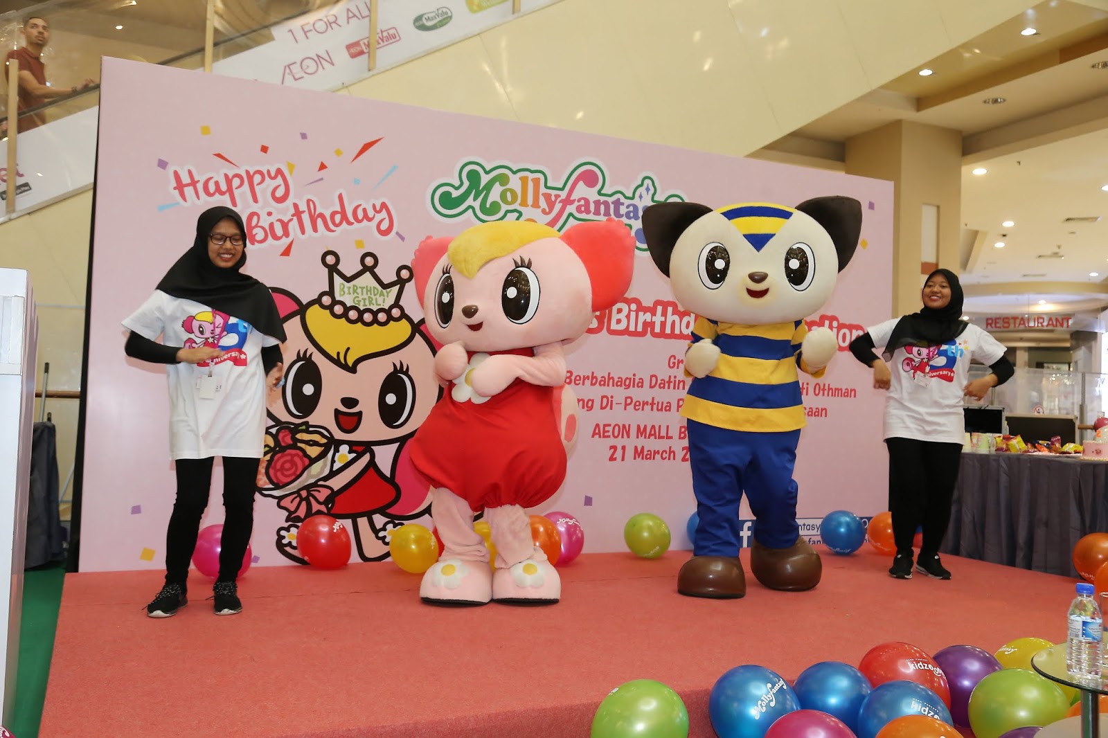 AEON Fantasy Malaysia Celebrates Exciting Lala's Birthday Together With ...