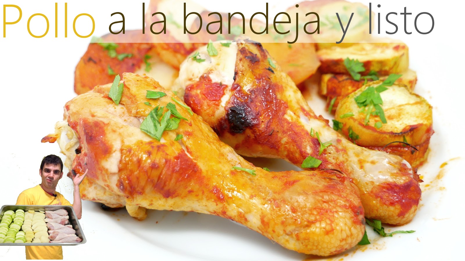 Pollo a la bandeja