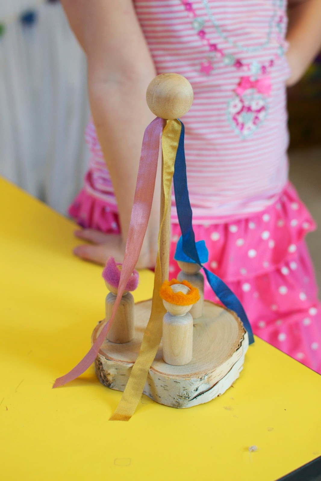 Sweet Baby Rainbow: Wooden, Silk, and Felt Maypole Sets